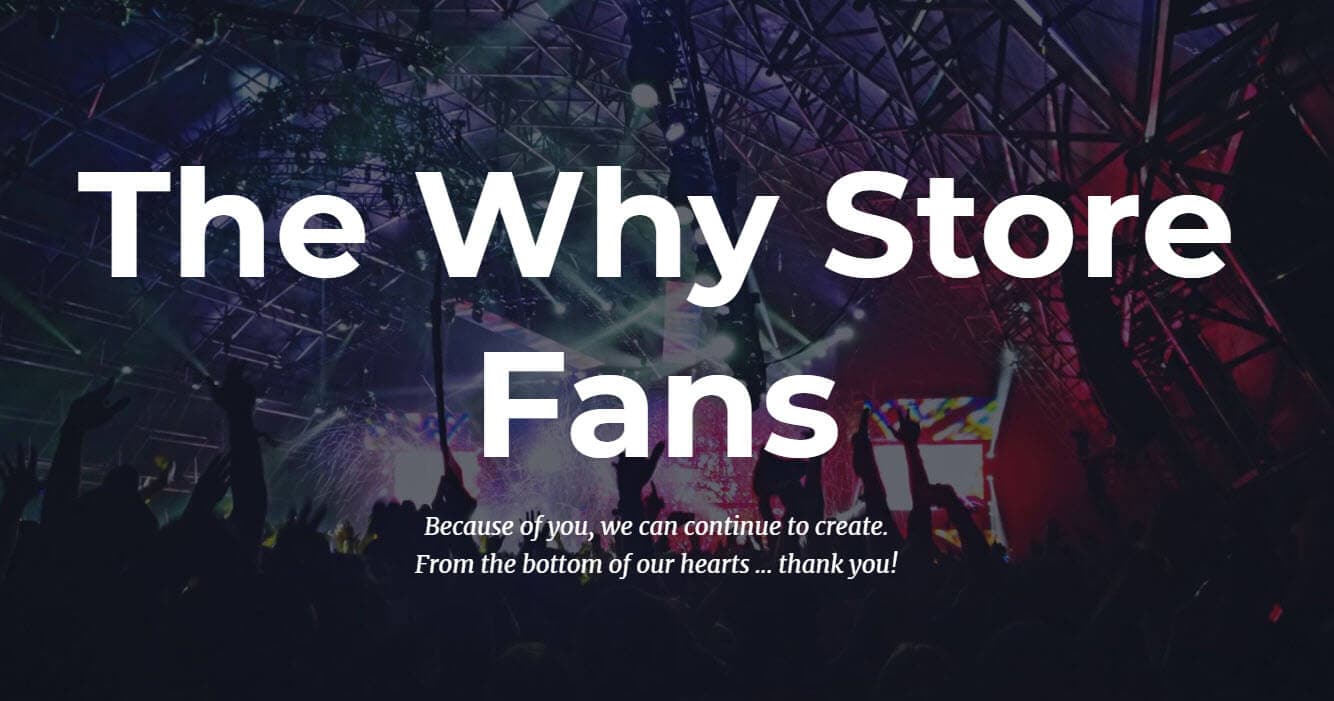 Fans - Official Website of The Why Store for News, Shows, Music, Videos ...